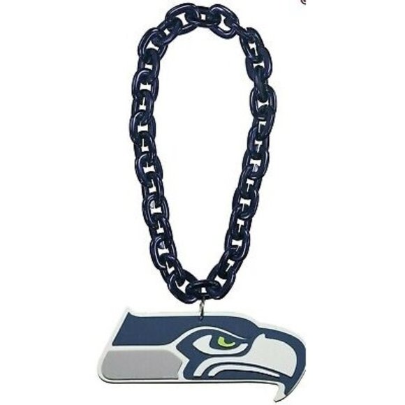 FAN FAVE | Accessories | Seattle Seahawks Fan Chain Necklace Nfl | Poshmark